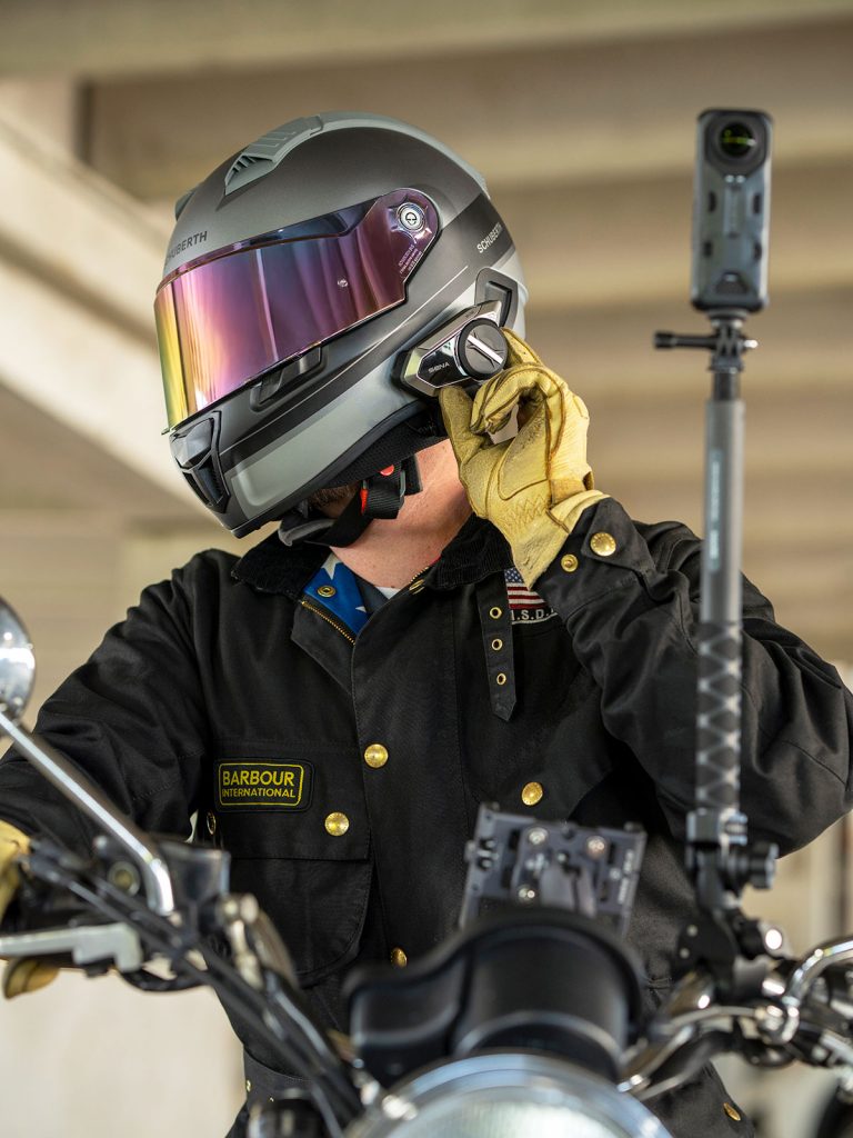 SENA INTERCOMS AND INSTA360 X4 - SENA