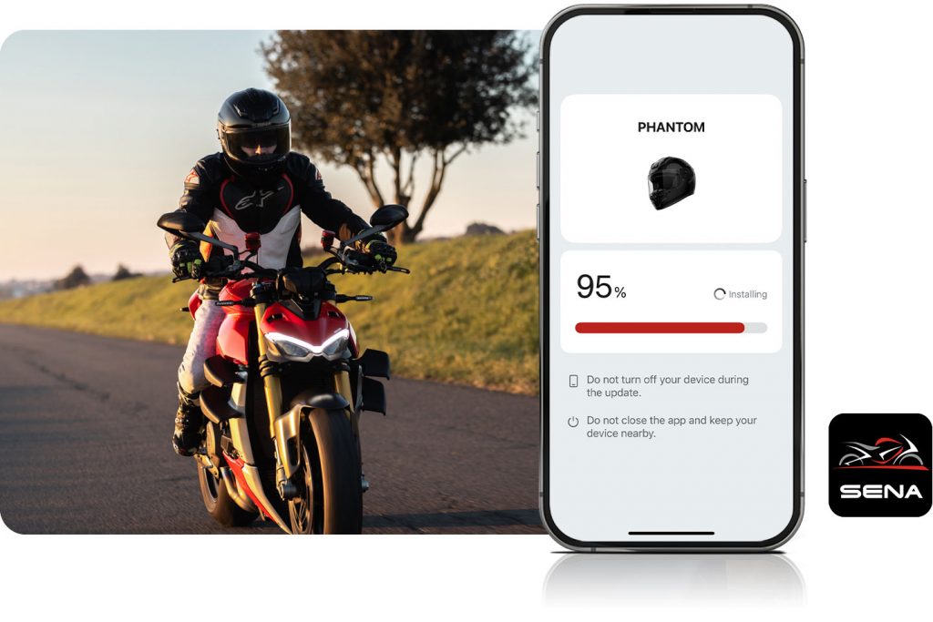 Sena Technologies Introduces The Phantom – A New Full Face Smart Helmet with Integrated ...