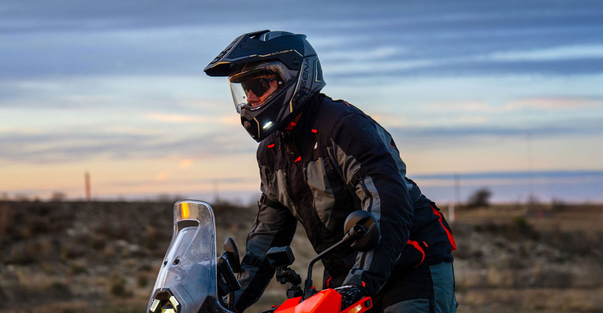Sena Announces Availability of the New Outlander Dual Sport Smart ...