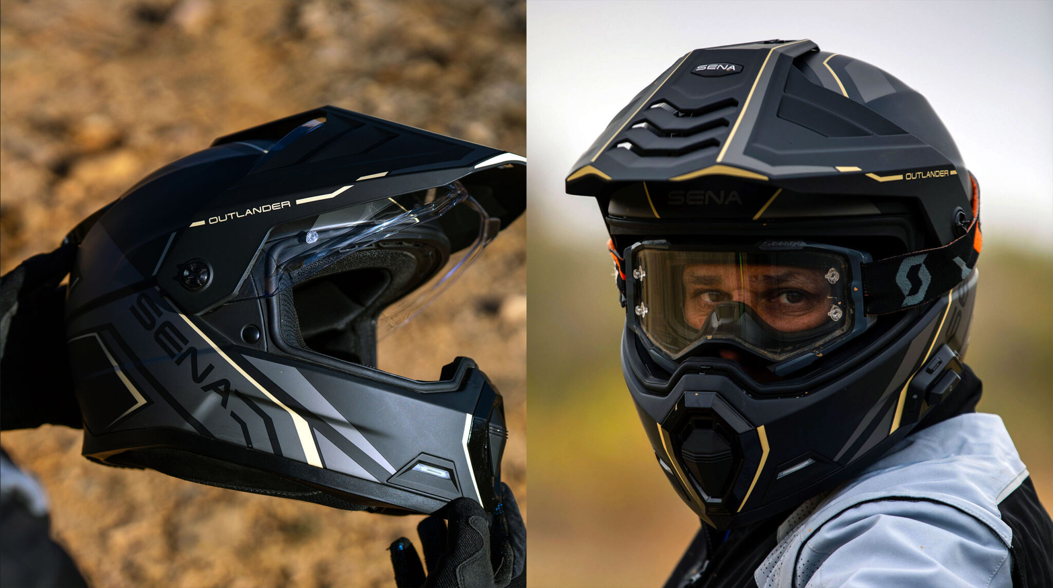Sena Announces Availability of the New Outlander Dual Sport Smart ...
